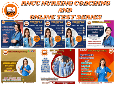 RNCC NURSING COACHING AND ONLINE TEST SERIES