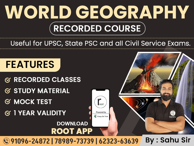 World Geography Recorded Course